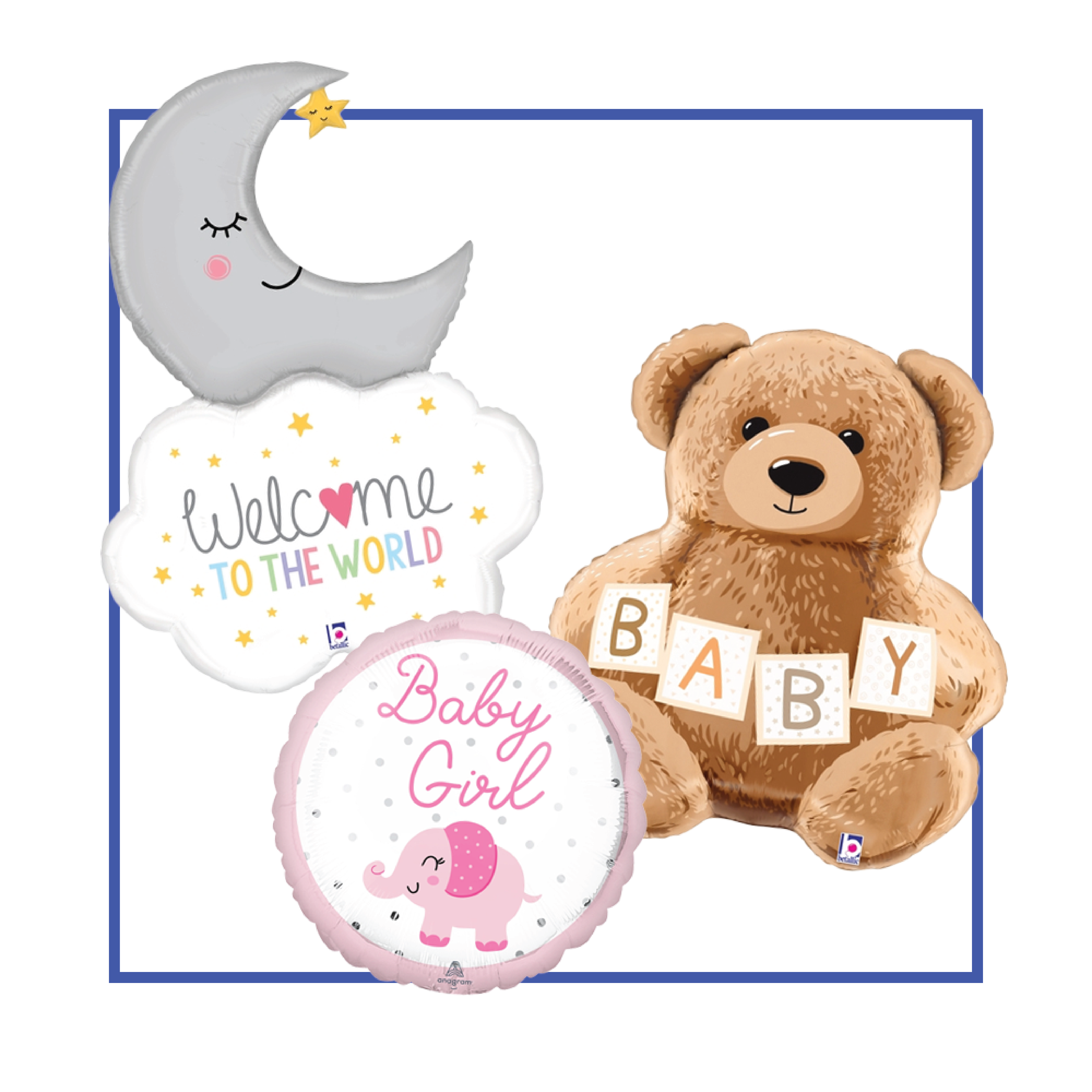 Baby Shower & New Baby Balloons | Delivery in Miller Place & Nesconset ...