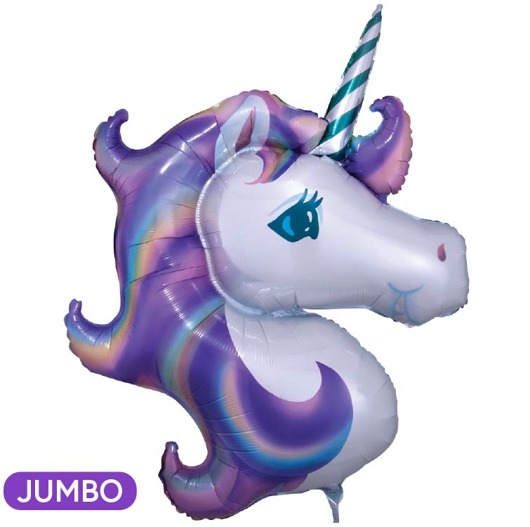 Holographic Unicorn Supershape – Party Hardy Stores